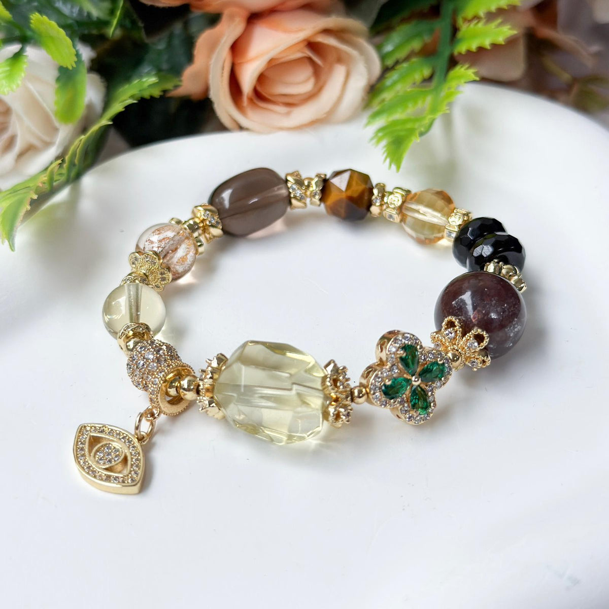 Pompompurin Crystal Bracelet [Sanrio-Inspired] – Lavval